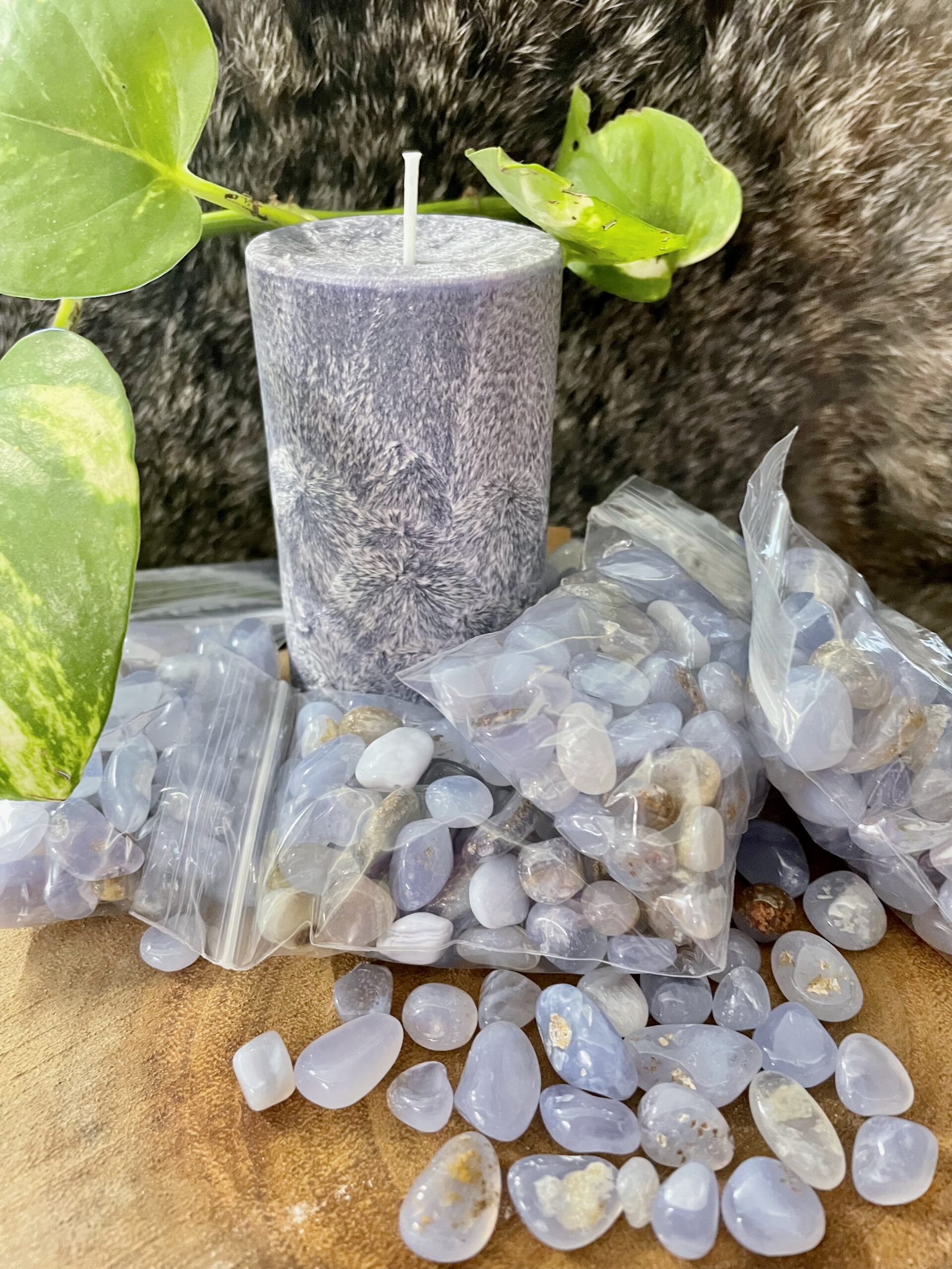Blue Lace Agate Chips – Witch Way Australia
