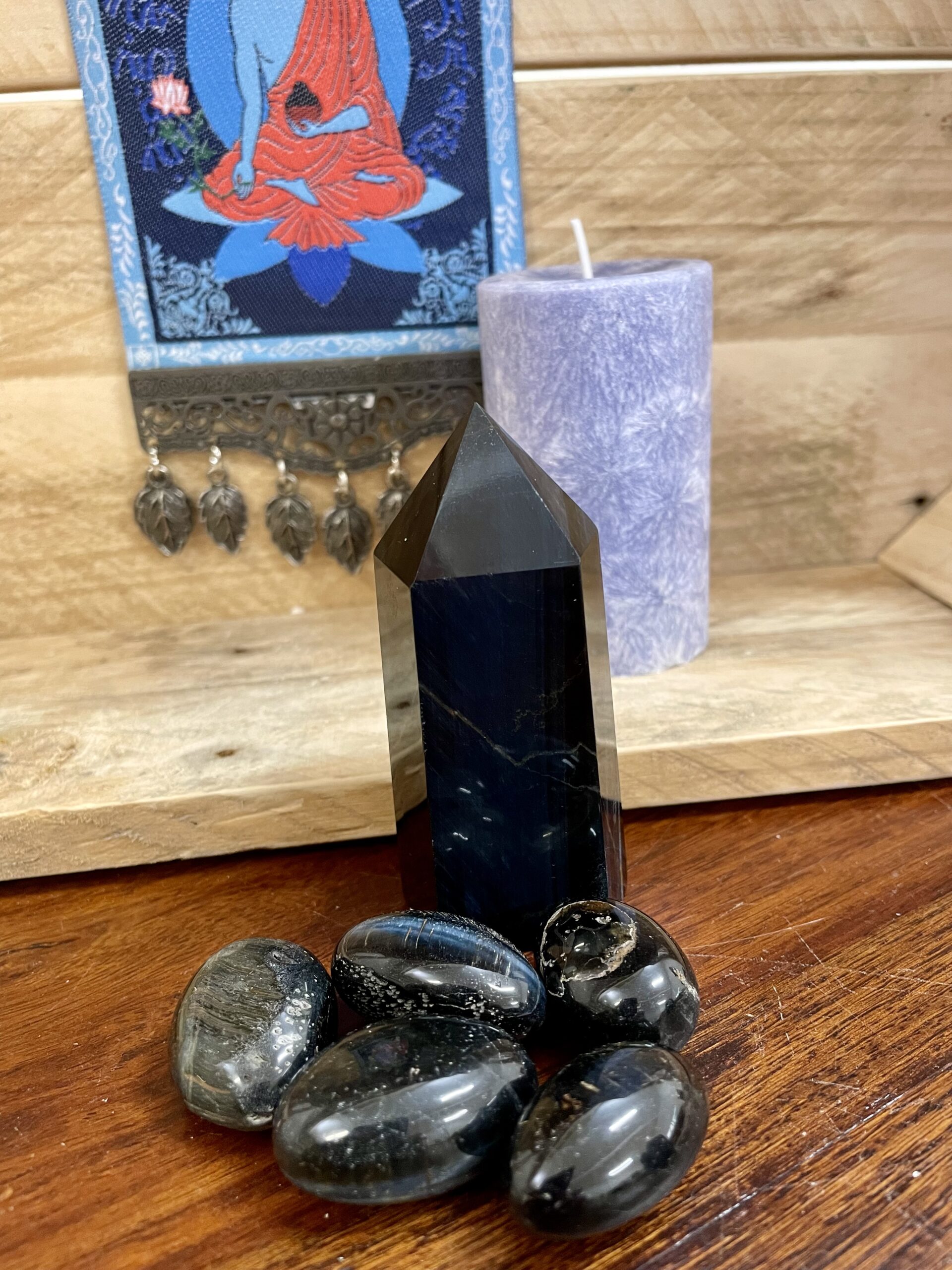 Blue Tigers Eye Tower – Witch Way Australia