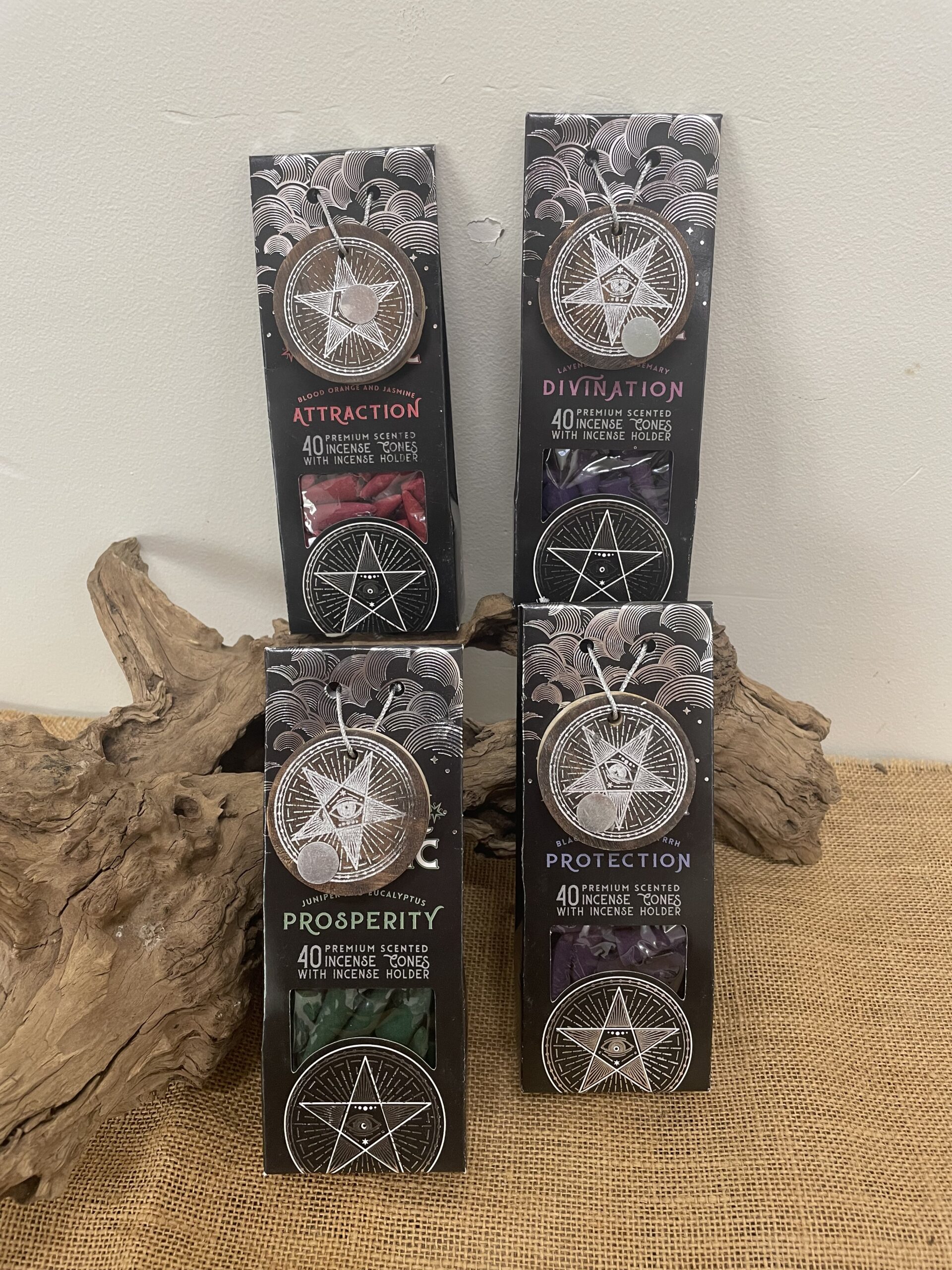 BLACK MAGIC – 40 Cones with holder – Witch Way Australia