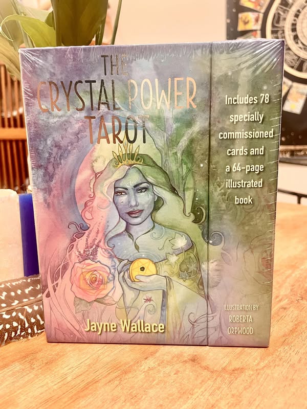 The Crystal Power Tarot by Jayne Wallace - Witch Way Australia