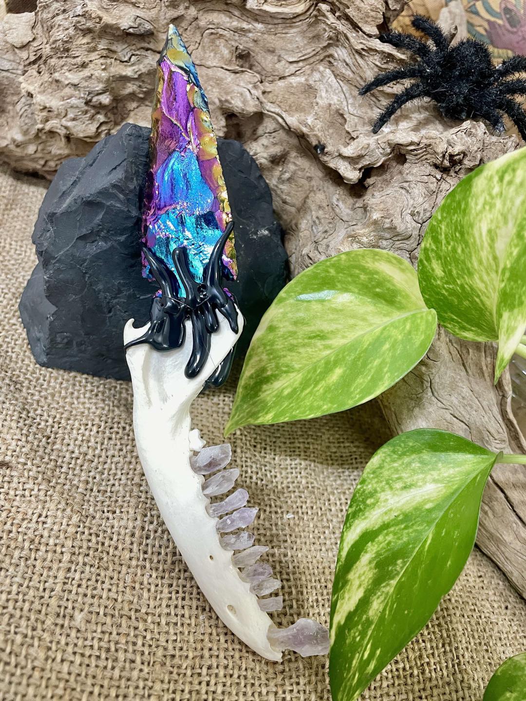 Fox Jaw Athame - Witch Way Australia
