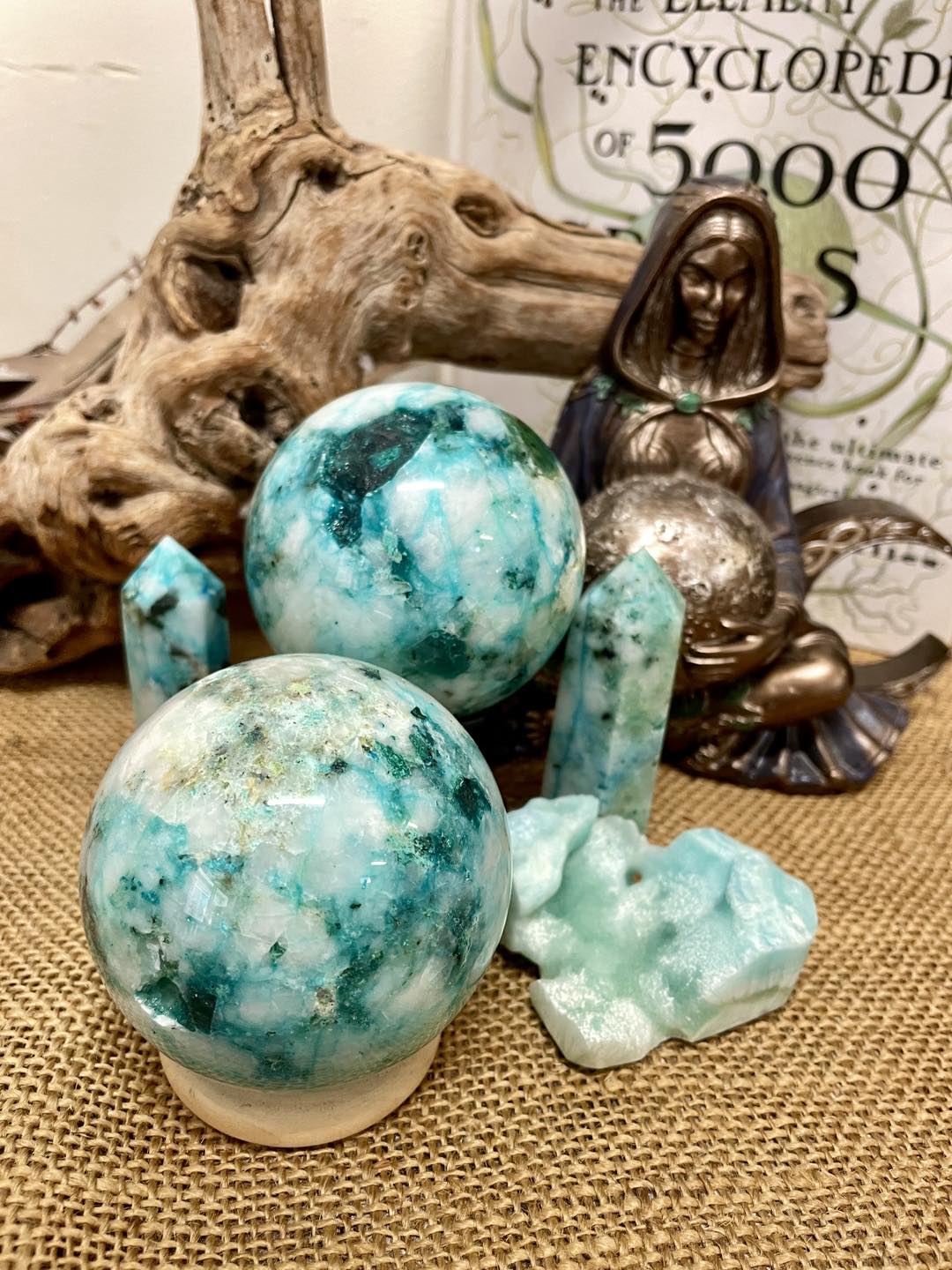 Phoenix Stone Sphere - Witch Way Australia